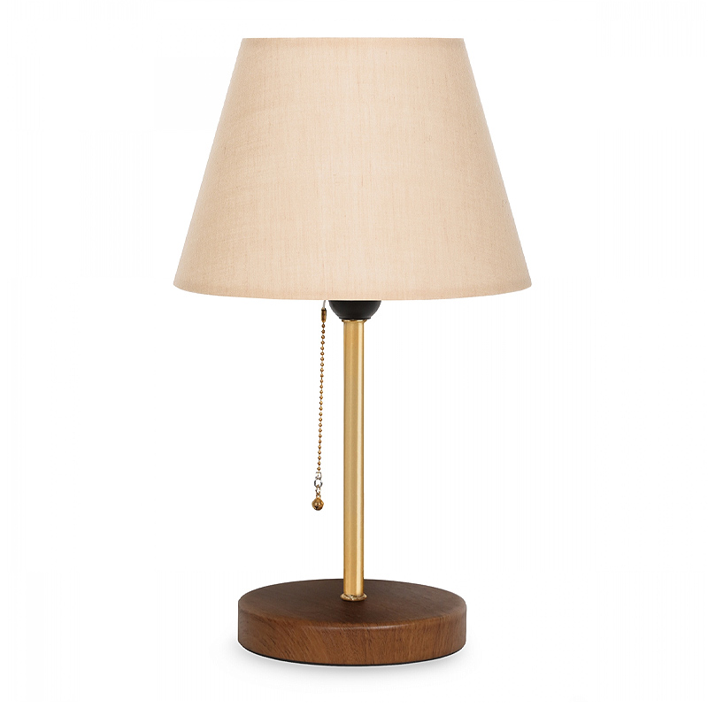Tipton Megapap metallic/plastic/Mdf table lamp in beige/golden/brown ...