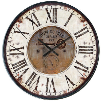 Metal Wall Clock Φ80x7cm cyprus