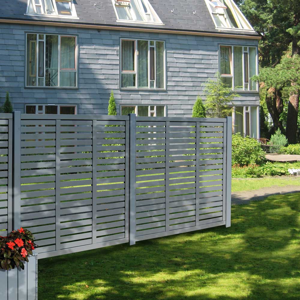 Regular slatted fence panel 90(h) x 180cm