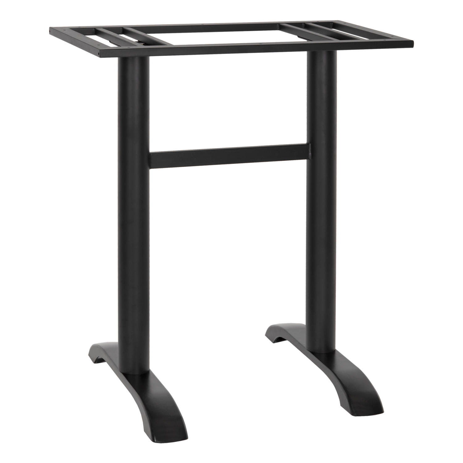 BAR TABLE BASE METAL MEDIUM HEIGHT HM479.01 DOUBLE IN BLACK COLOR ...