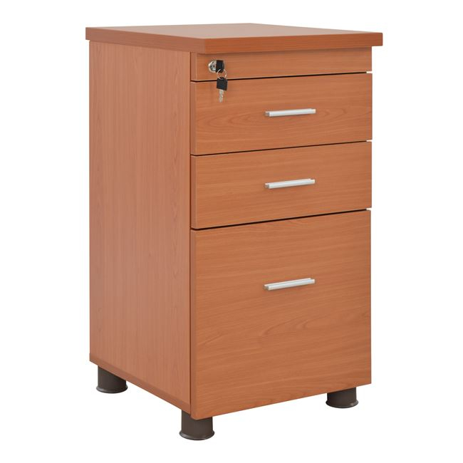 Office professional drawer in cherry color HM2049.13 40x52x60 cm. cyprus