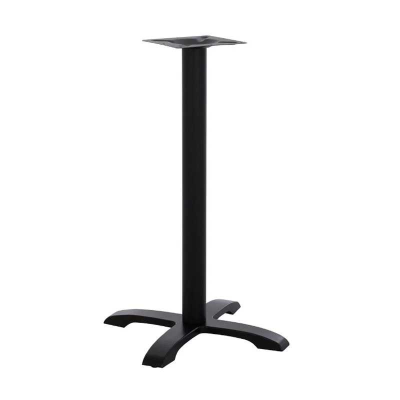 Steko pakoworld metal table base in black shade 48x48x94cm κυπρος