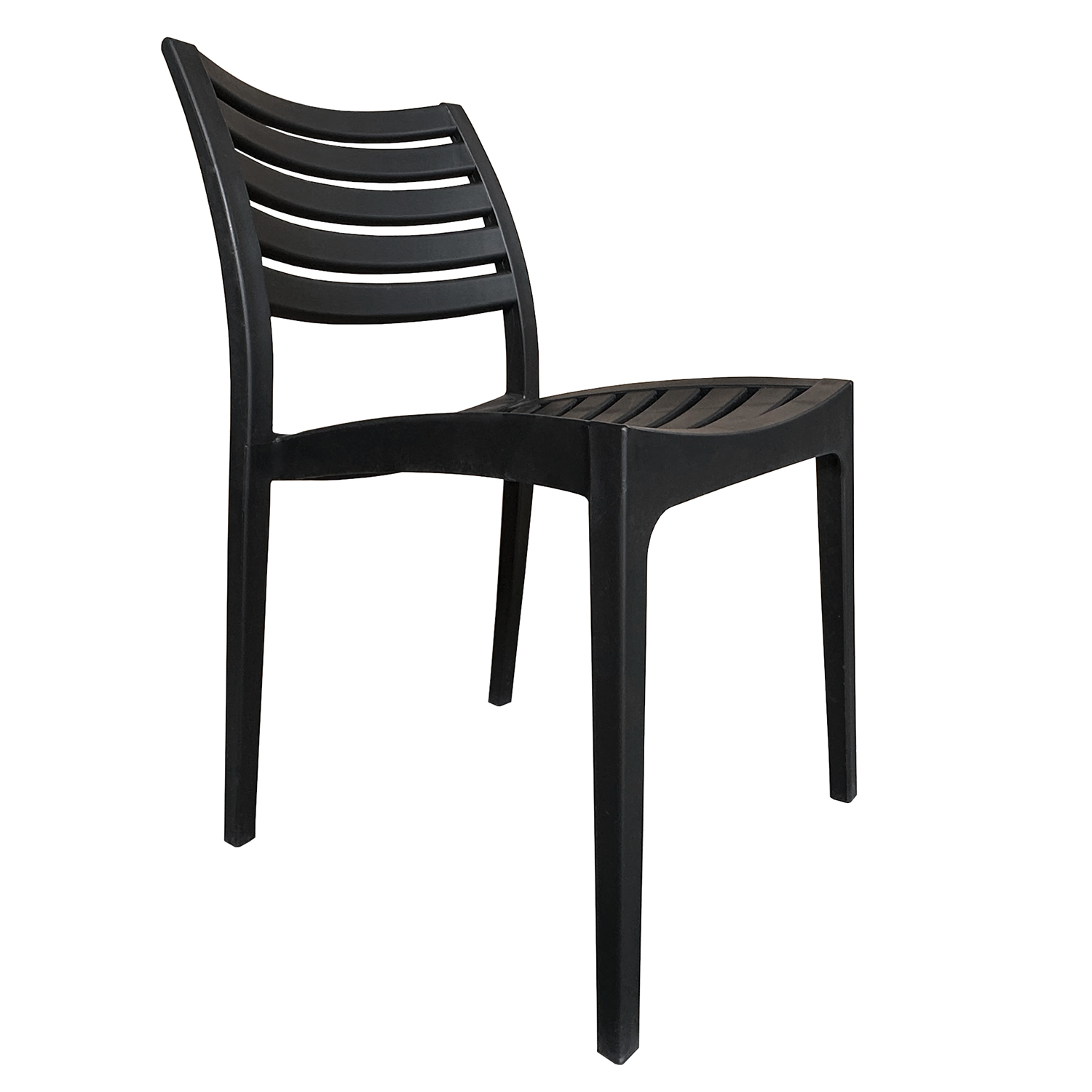 ArteLibre BORA-BORA Garden Chair Black PP 57x46x83cm cyprus