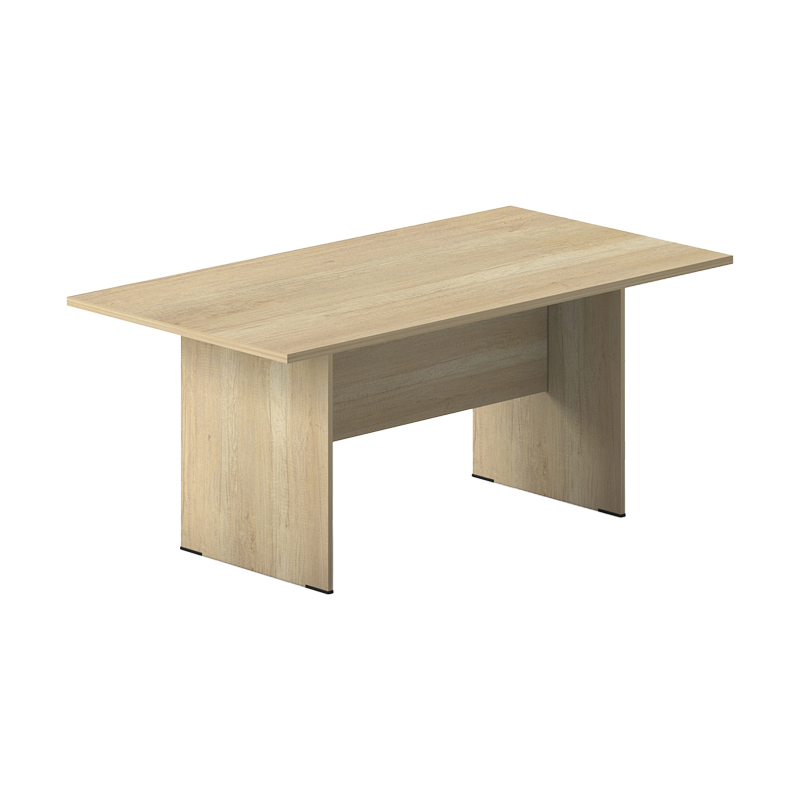 Conference table Amazon pakoworld in oak shade 200x100x75cm κυπρος