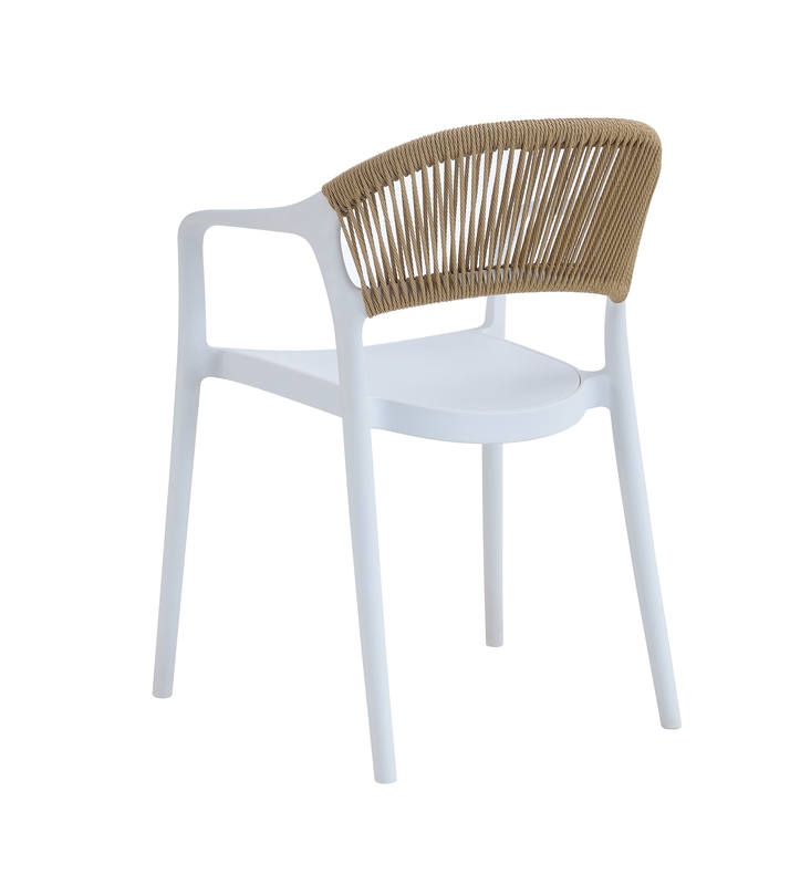 BERY WHITE ΠΟΛΥΘΡΟΝΑ ΠΟΛ/ΝΙΟΥ 57X54X81εκ. κυπρος